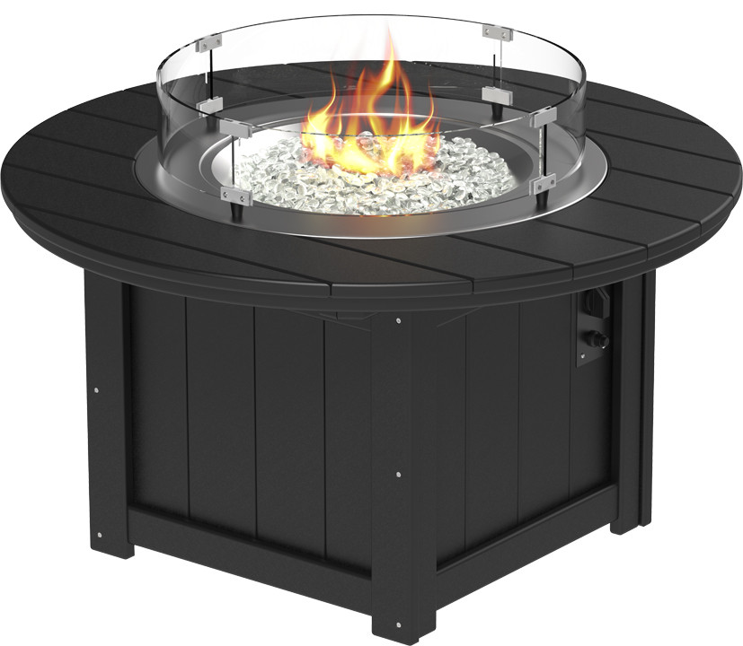 LuxCraft's Luxurious Lumin Fire Pit available in many colors!