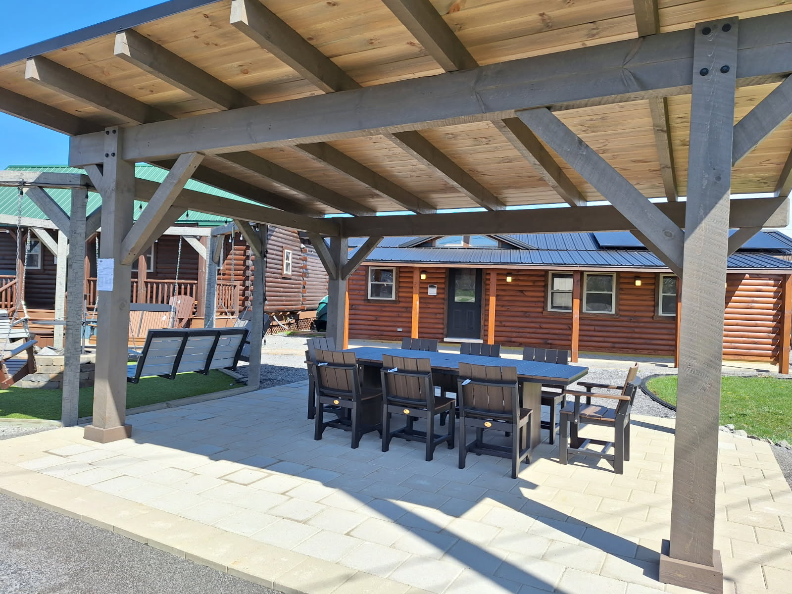 Large Built On Site Rustic Pavilion | Customizable | Versatile