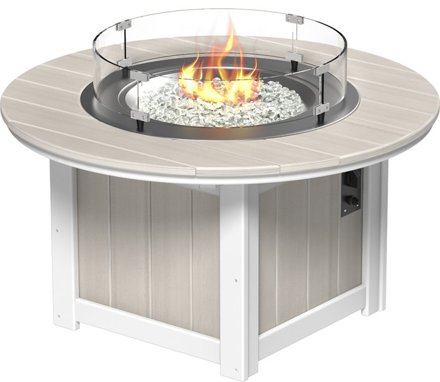 LuxCraft's Luxurious Lumin Fire Pit available in many colors!