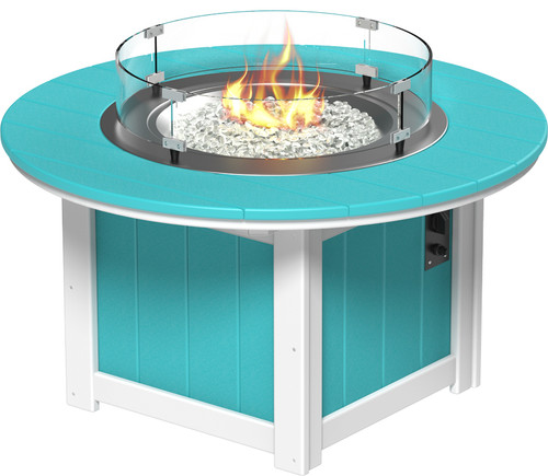 LuxCraft's Luxurious Lumin Fire Pit available in many colors!