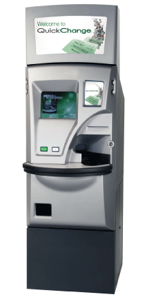 Glory QC, QuickChange Self Service Coin Deposit - Data Financial, Inc.