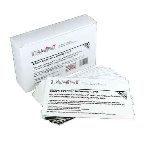 Panini Check Scanner Cleaning Cards #SE-114600-00 (BZS35) - Data ...