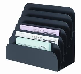 Cashier Pad Rack, 6 Pocket Ticket Rack #267060604 - Data Financial, Inc.