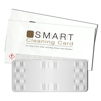 SMART Cleaning Card, for Chip & Pin, EMV and Stripe Card Readers (BZS ...