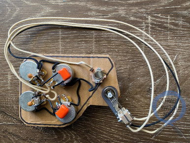 (Gibson) Firebird Wiring Harness - CTS, Switchcraft, SPRAGUE, Treble Bleed - String Switch Noise