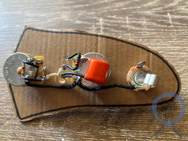 (Fender) Jaguar Wiring Harness - CTS, Switchcraft, SPRAGUE, Treble Bleed - String Switch Noise