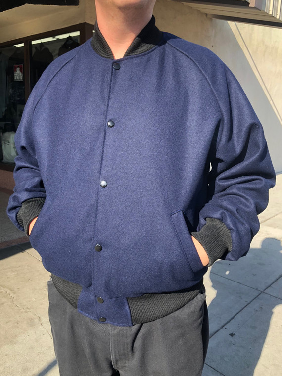 Reversible Wool Melton Custom Coat