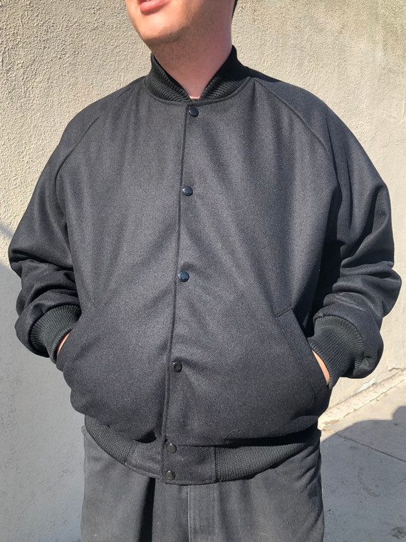 Reversible Wool Melton Custom Coat