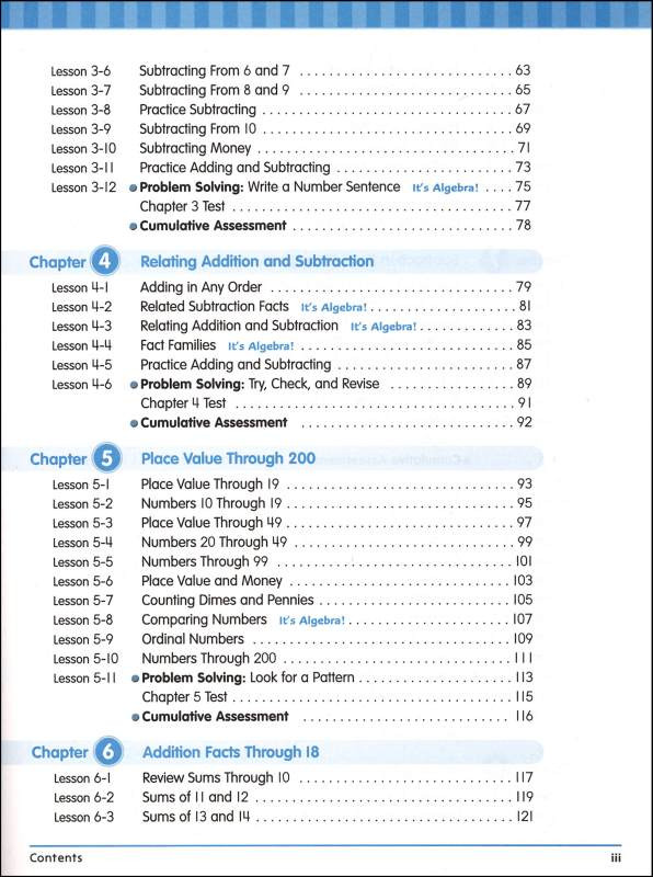 MCP Math Level A Student 1st Grade - Classroom Resource Center