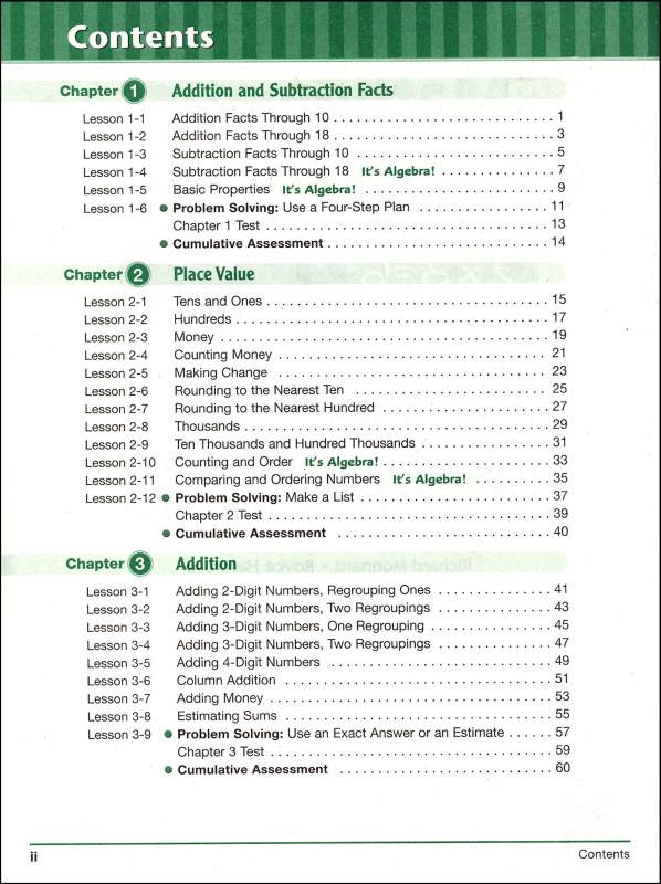 MCP Math Level C Student 3rd Grade - Classroom Resource Center