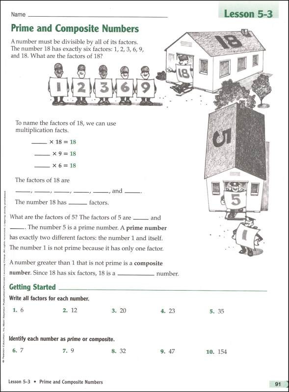 MCP Math Level E Student 5th Grade - Classroom Resource Center