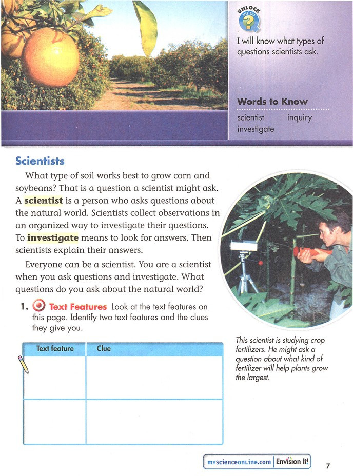 Interactive Science Grade 3 Student Workbook - Classroom Resource Center