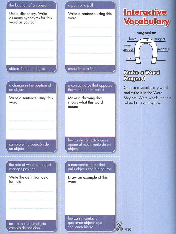 Interactive Science Grade 3 Student Workbook - Classroom Resource Center