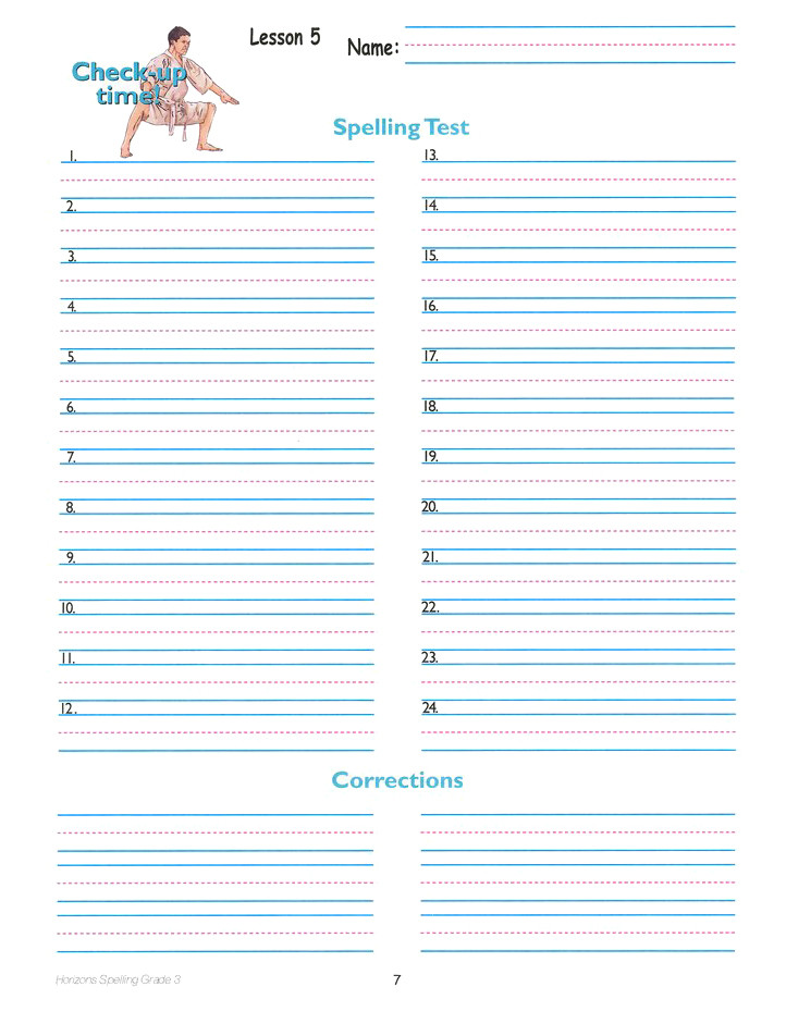 Horizons Grade 3 Spelling & Vocabulary Student Book - Classroom ...