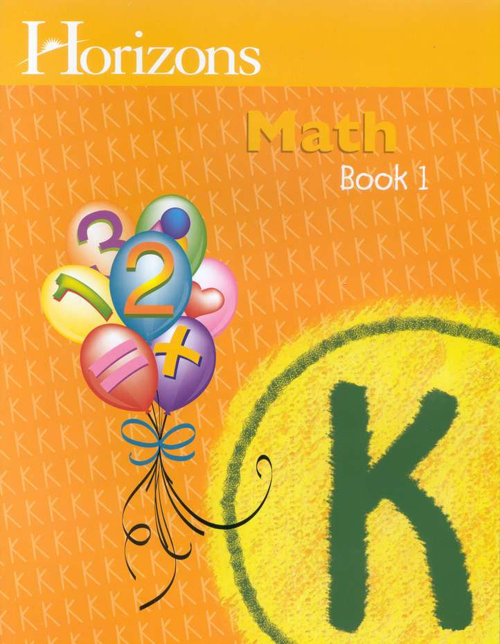 Horizons Gr. K Math Student Book 1 - Classroom Resource Center
