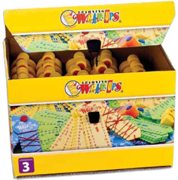 Saxon Math Grade 3 - Learning Wrap Up Multiplication (Set of 30 ...