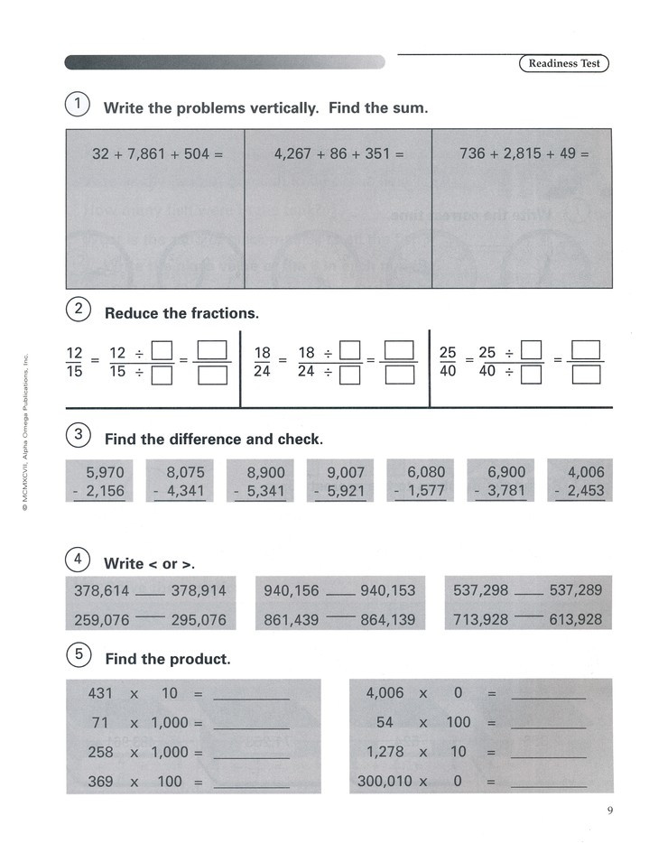 Horizons Grade 4 Math Teachers Guide - Classroom Resource Center
