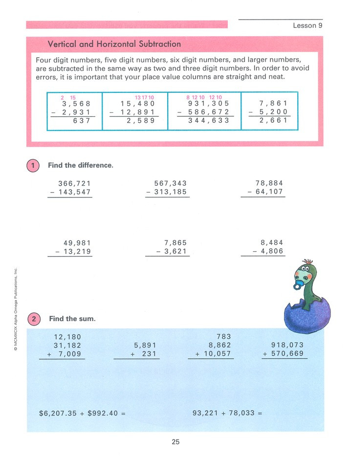Horizons Grade 6 Math Student Book 1 - Classroom Resource Center