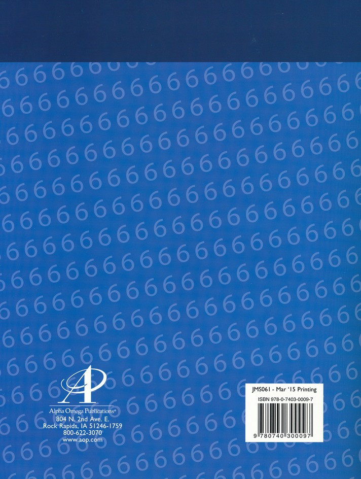 Horizons Grade 6 Math Student Book 1 - Classroom Resource Center