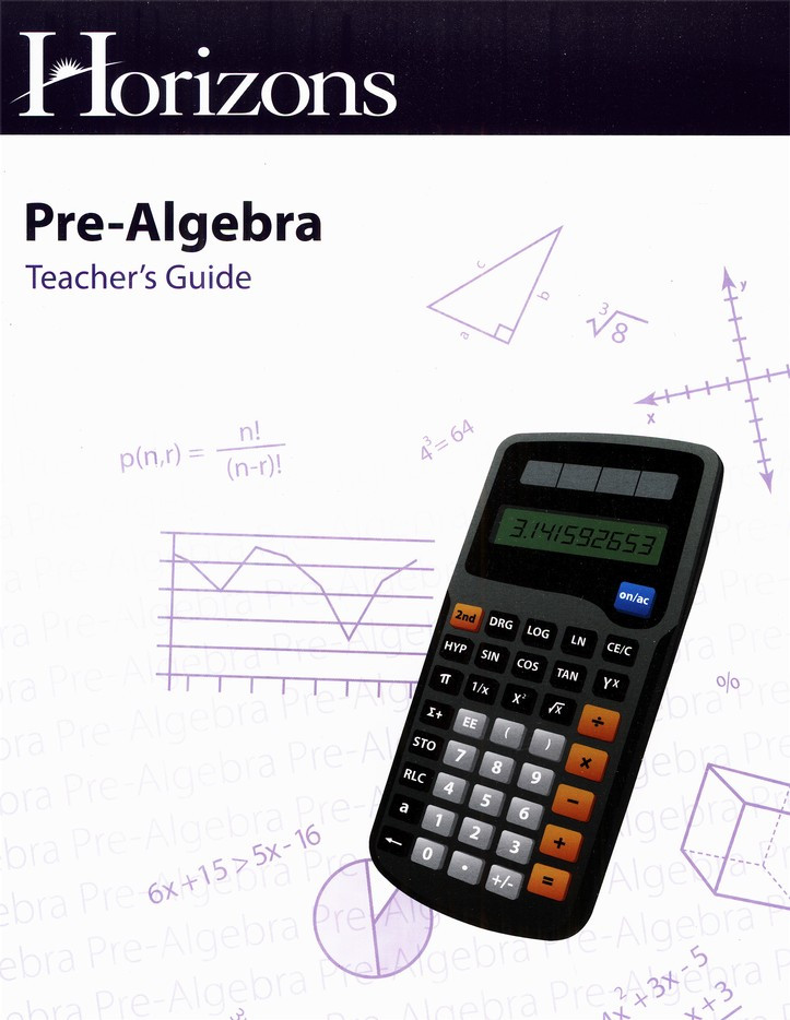 Horizons Grade 7 Math Set - Pre Algebra - Classroom Resource Center