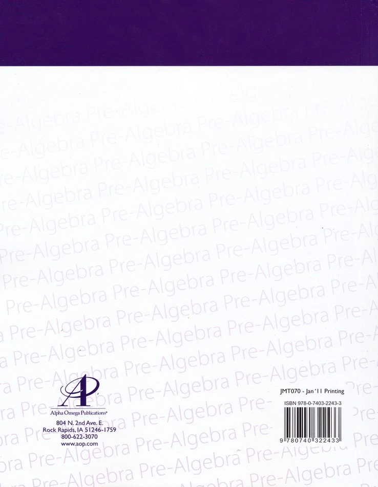 Horizons Grade 7 Math Teachers Guide - Pre Algebra - Classroom Resource ...