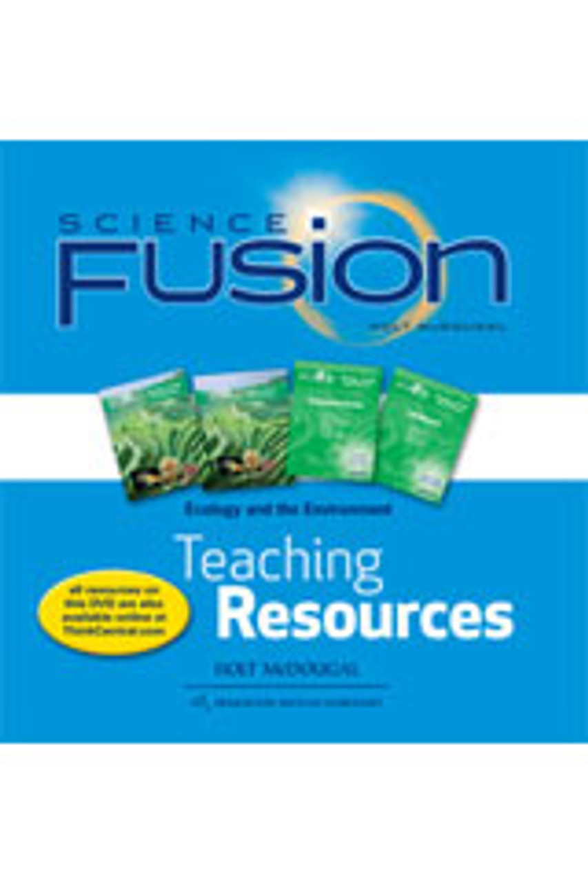 Science Fusion Grade 6-8 Module D: Ecology & the Environment Teaching ...