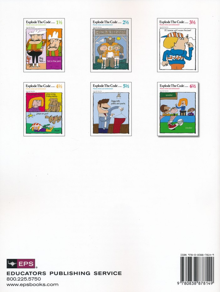 Explode The Code Student Book 6 1/2 - Classroom Resource Center