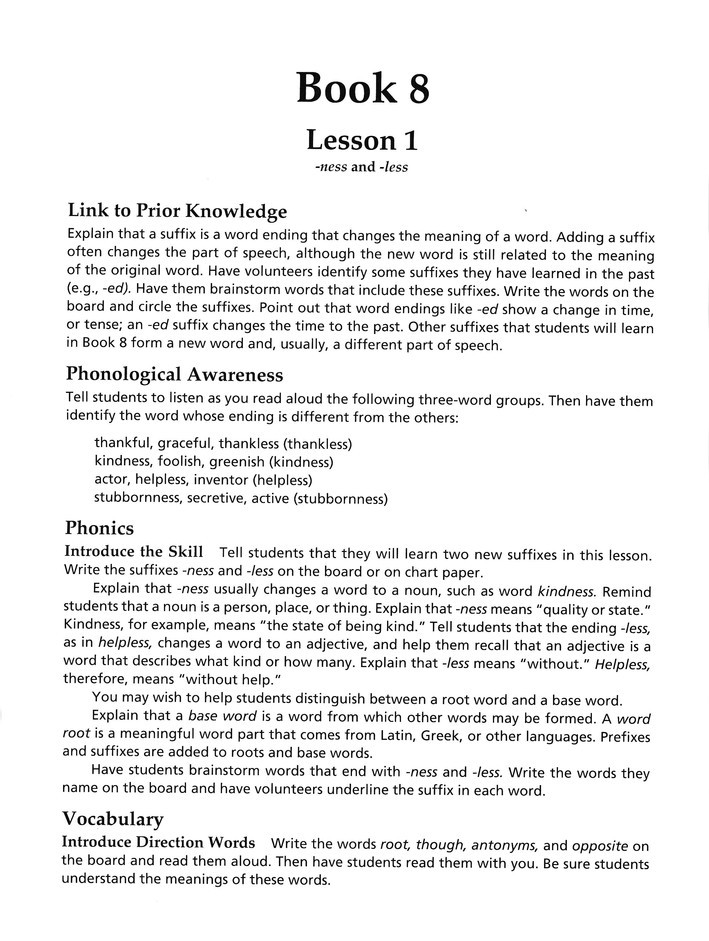 Explode The Code Teachers Guide for Books 7 & 8 - Classroom Resource Center