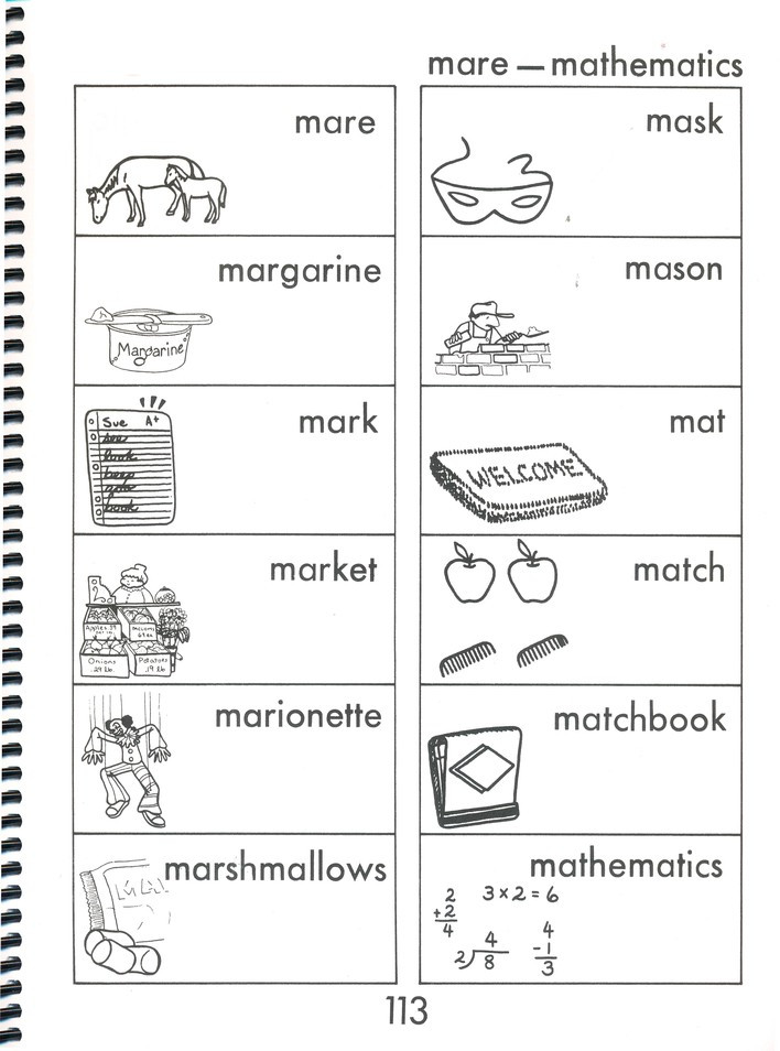 Primary Phonics Picture Dictionary Level K Grades K-2 - Classroom ...