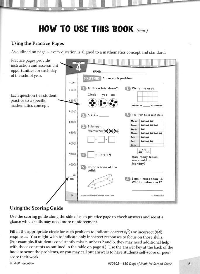 180 Days of Math Grade 2 - Classroom Resource Center