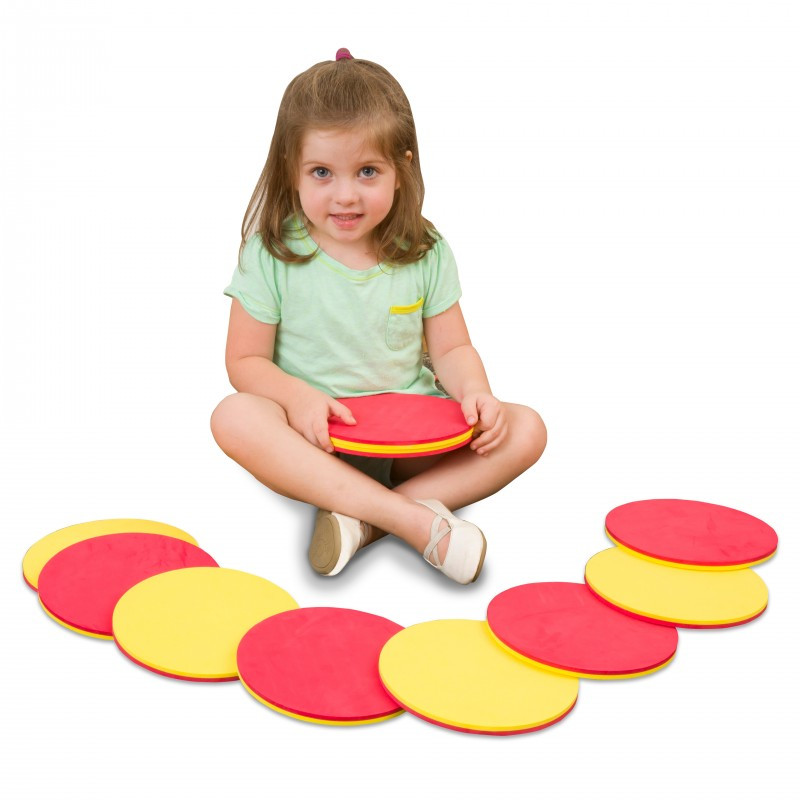 Giant Two Color Counters, Set of 10 - Classroom Resource Center
