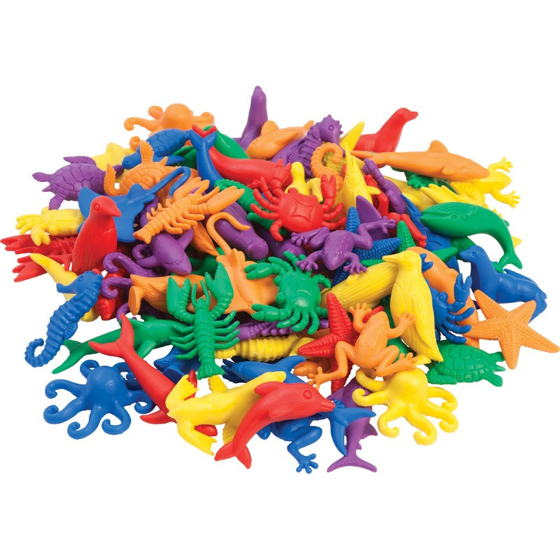 Sea Creature Counters, Set of 84 - Classroom Resource Center