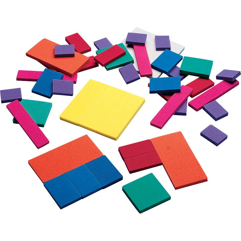 Foam Fraction Squares - Classroom Resource Center