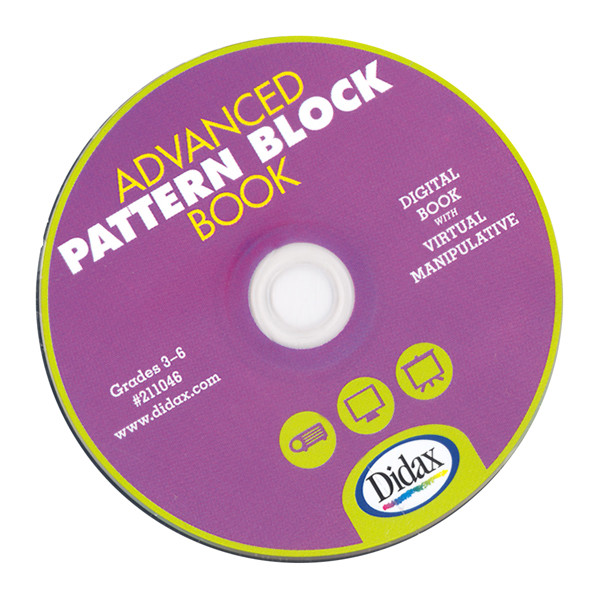 Pattern Block Book - Advanced w/ CD - Classroom Resource Center