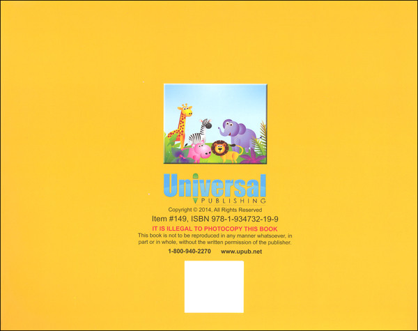 Universal Handwriting Grade PreK: Writing Readiness 3rd Edition