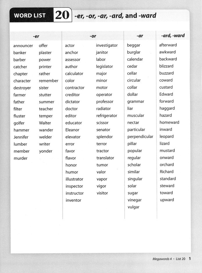 Megawords 4, 2nd Edition Student Book - Classroom Resource Center