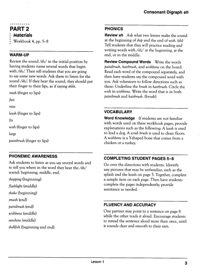 Primary Phonics 4-6 Teacher Guide - Classroom Resource Center