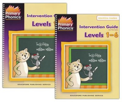Primary Phonics Intervention Guide 1-6 with Blackline Masters ...