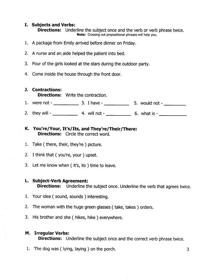 Easy Grammar Grade 4 Test Booklet - Classroom Resource Center
