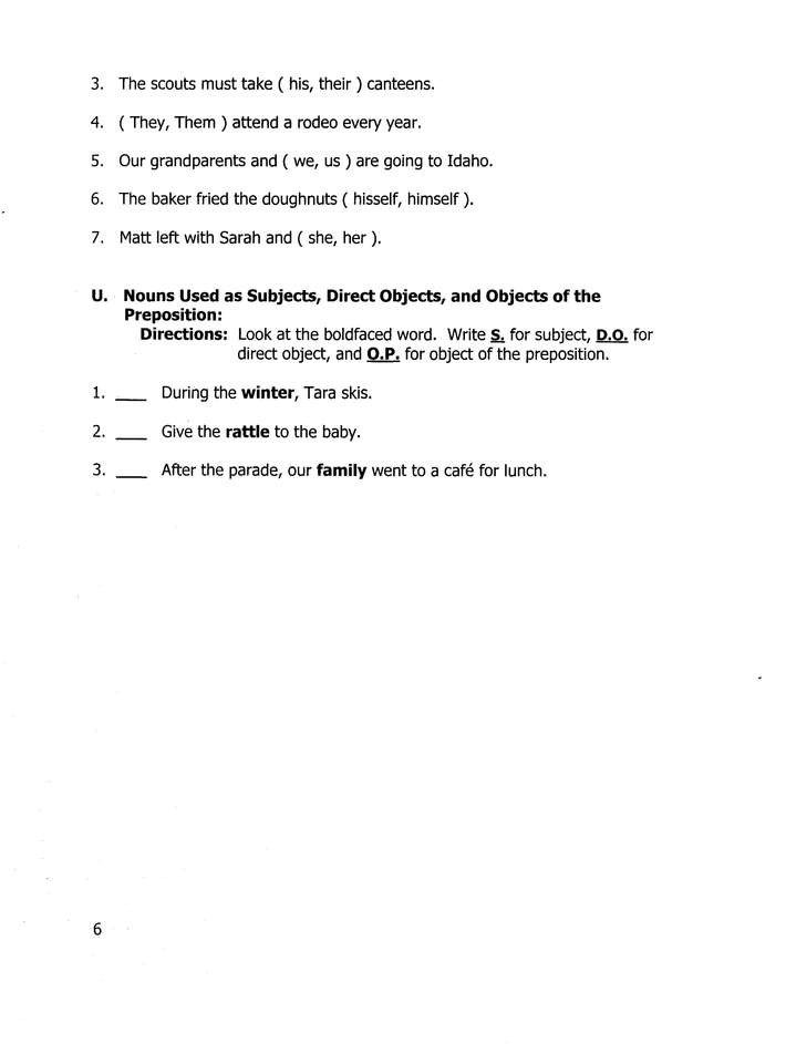 Easy Grammar Grade 4 Test Booklet - Classroom Resource Center