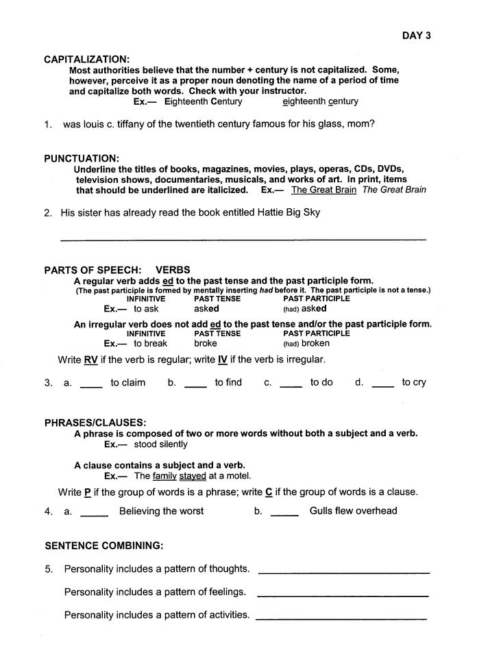 Easy Grammar Ultimate Series: 180 Daily Teaching Lessons, Grade 10 ...