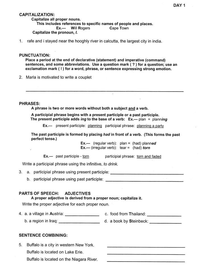 Easy Grammar Ultimate Series: 180 Daily Teaching Lessons, Grade 11 ...