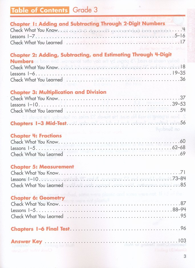 Spectrum Critical Thinking for Math Grade 3 - Classroom Resource Center