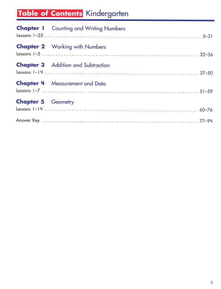Spectrum Math Grade K - Classroom Resource Center