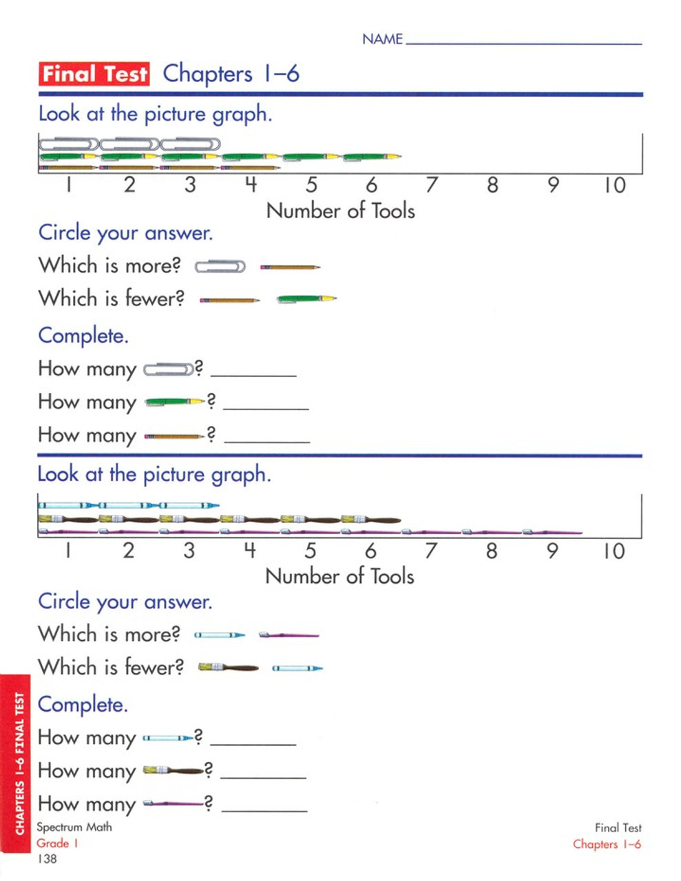 Spectrum Math Grade 1 - Classroom Resource Center