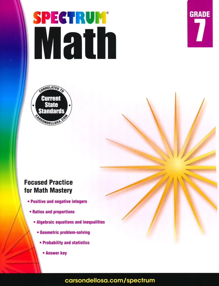 Spectrum Math Grade 7 - Classroom Resource Center