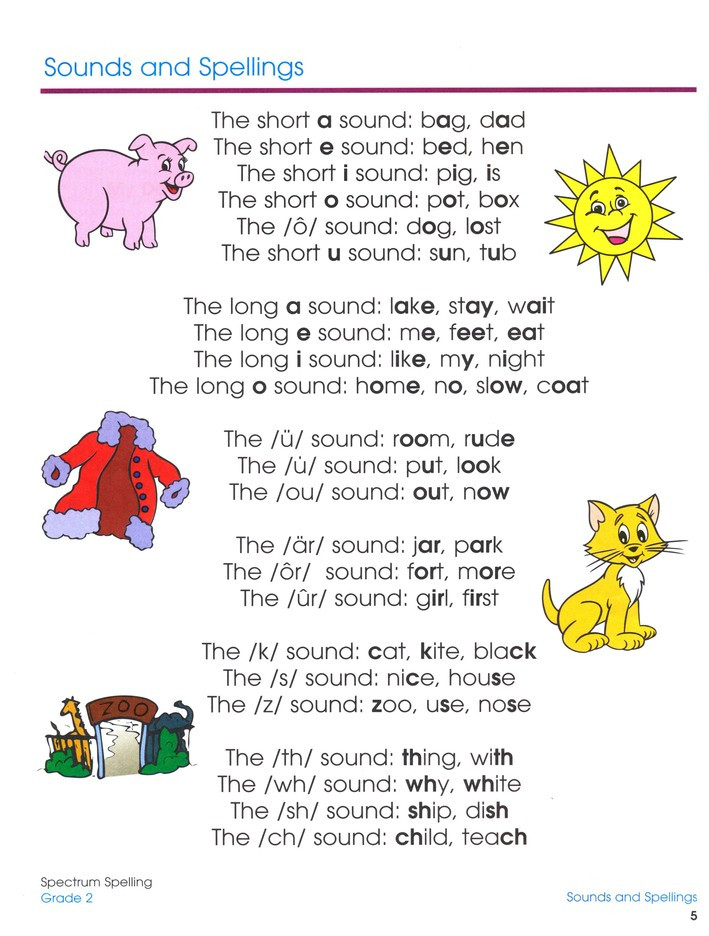 Spectrum Spelling Grade 2 - Classroom Resource Center