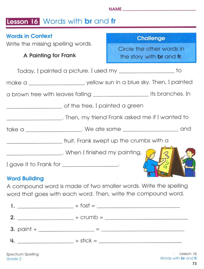 Spectrum Spelling Grade 2 - Classroom Resource Center