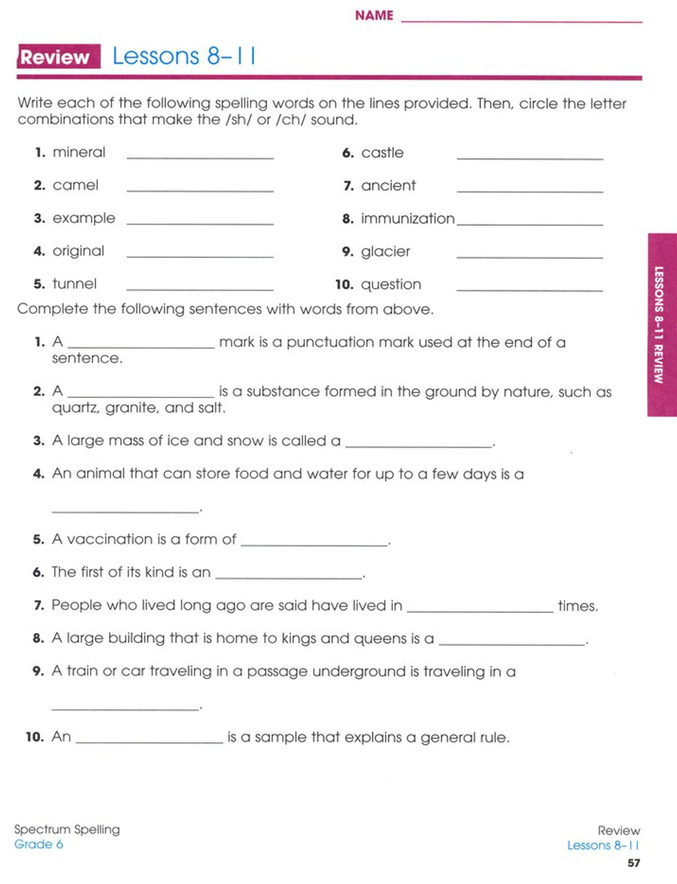Spectrum Spelling Grade 6 Classroom Resource Center spectrum-spelling-grade-6-classroom-resource-center