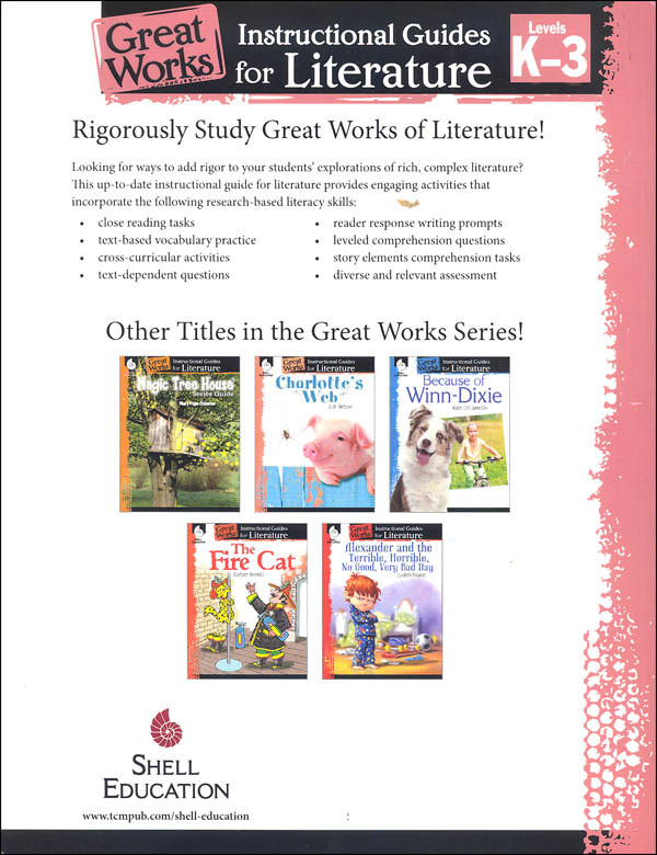-Great Works Instructional Guides for Literature Grades K-3: Hundred ...